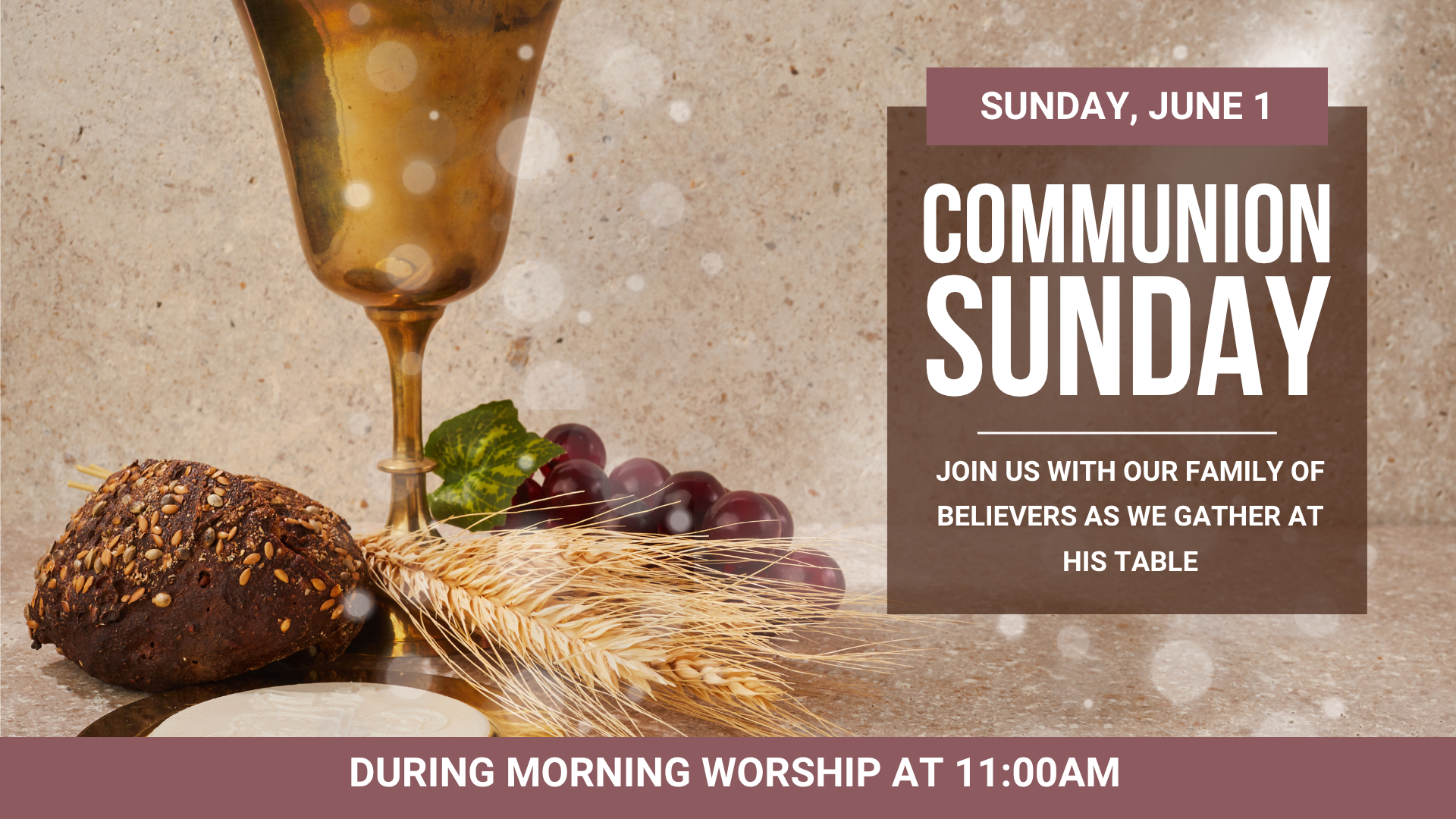 Communion Slide | FBC Rome